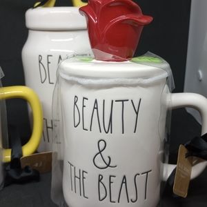 Rae Dunn | Dining | New Disney Belle Beauty And The Beast Mug And ...